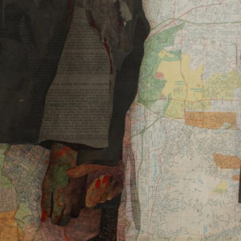 Matthew Cusick's Inlaid Maps | Seattle Artist League