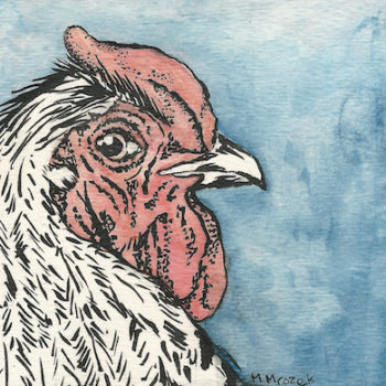 Mahala the Chicken Stalker | Seattle Artist League