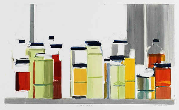 Peri Schwartz, Abstracted Still Lifes | Seattle Artist League