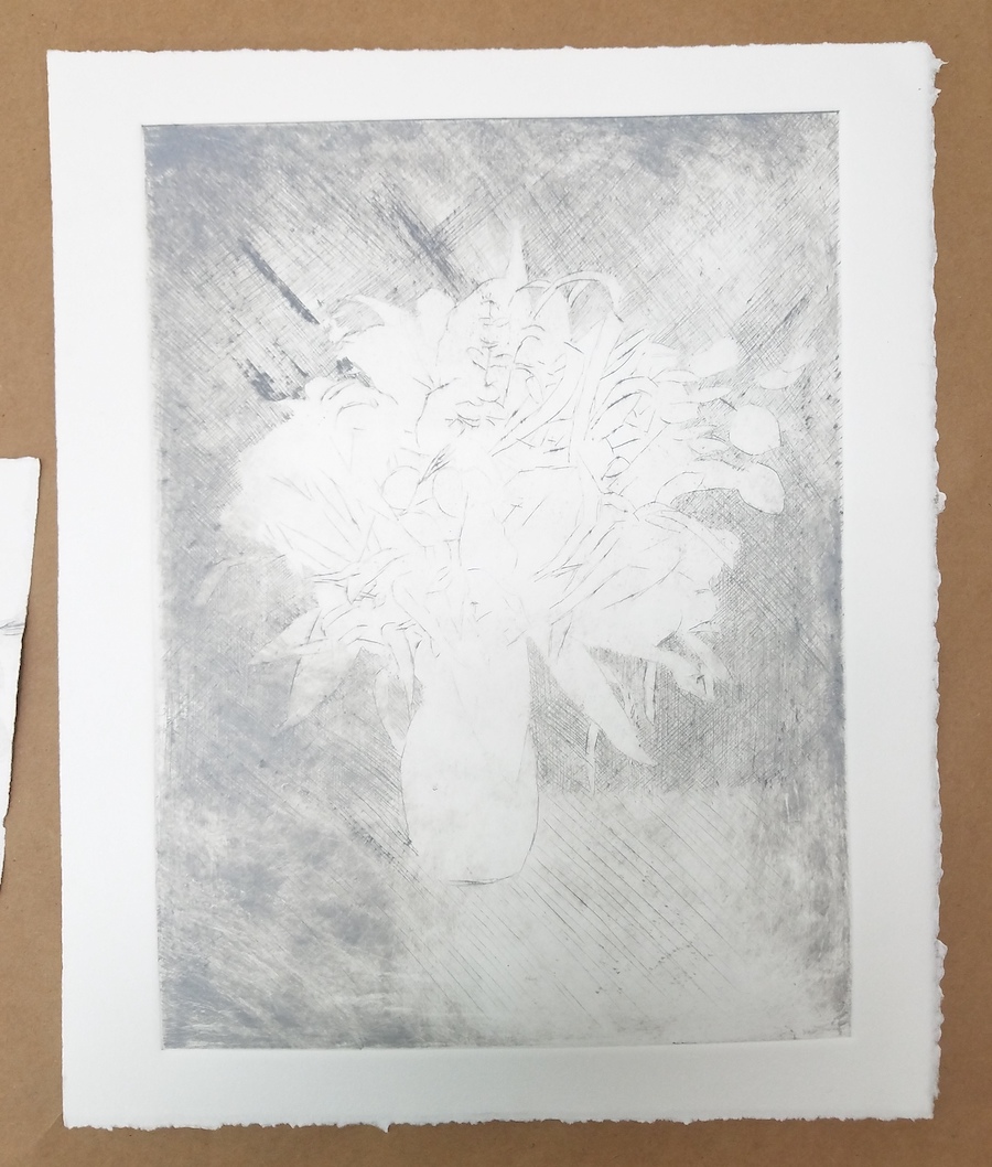 My first drypoint prints | Seattle Artist League