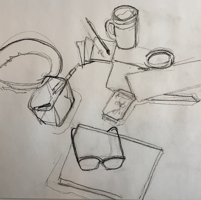 Drawings Inspired by Diebenkorn; Images from the Workshop | Seattle ...