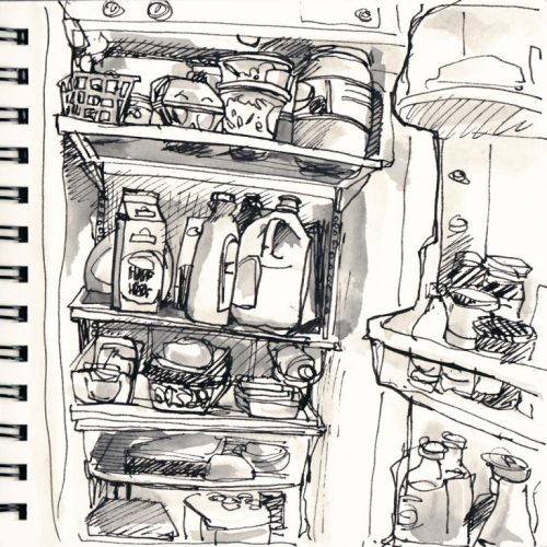 30SAL Challenge: What's in Your Fridge? | Seattle Artist League