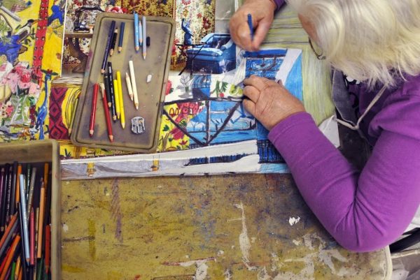 Colored Pencil Drawings by Helen Rae | Seattle Artist League