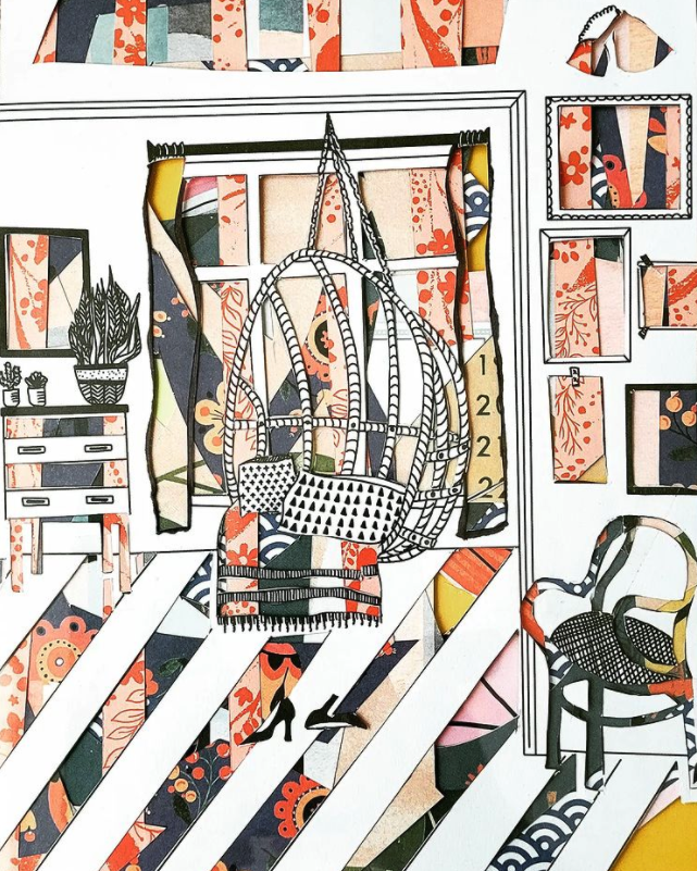 #30SAL Faves: Reverse Collage | Seattle Artist League